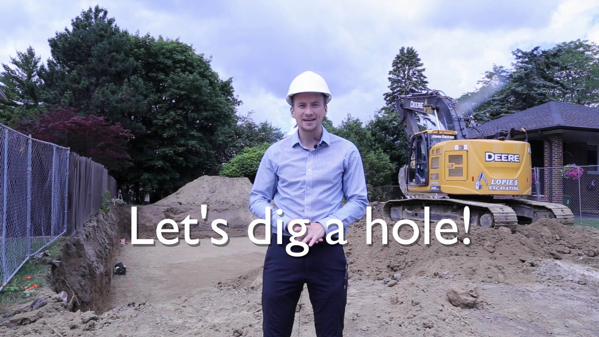 Let's Dig a Hole! - Lifestyle Custom Homes